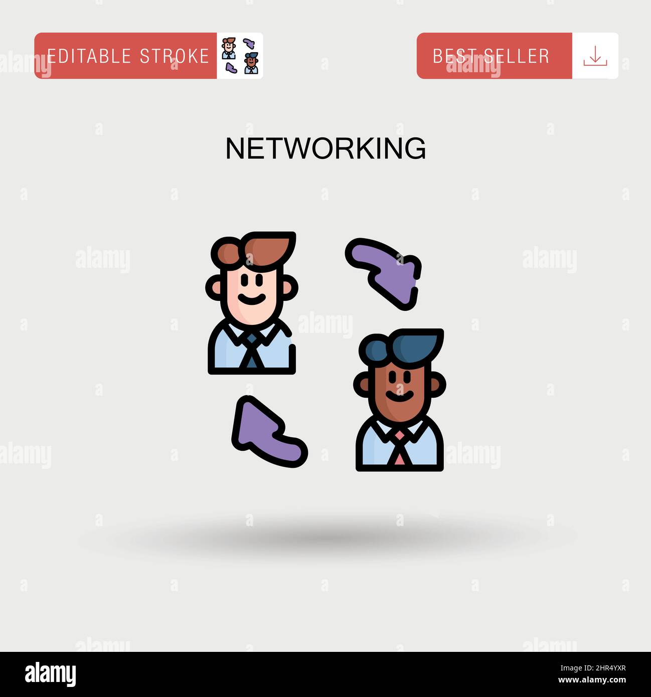 Networking Simple vector icon Stock Vector Image & Art - Alamy