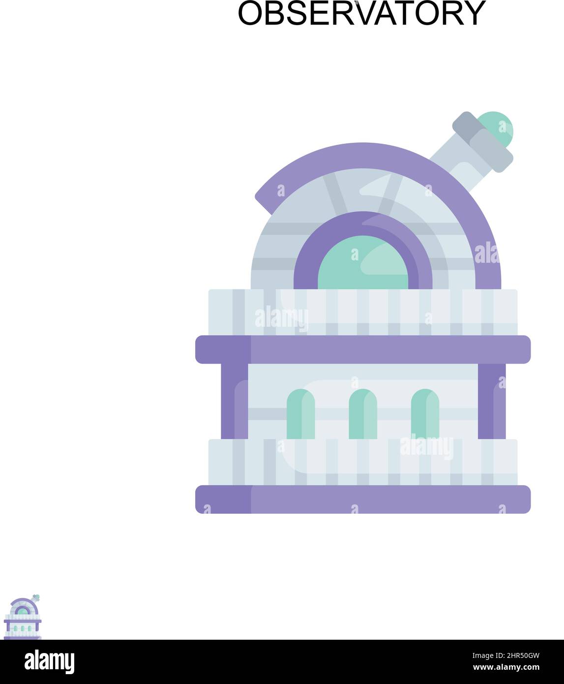 Historic observatory Stock Vector Images - Alamy