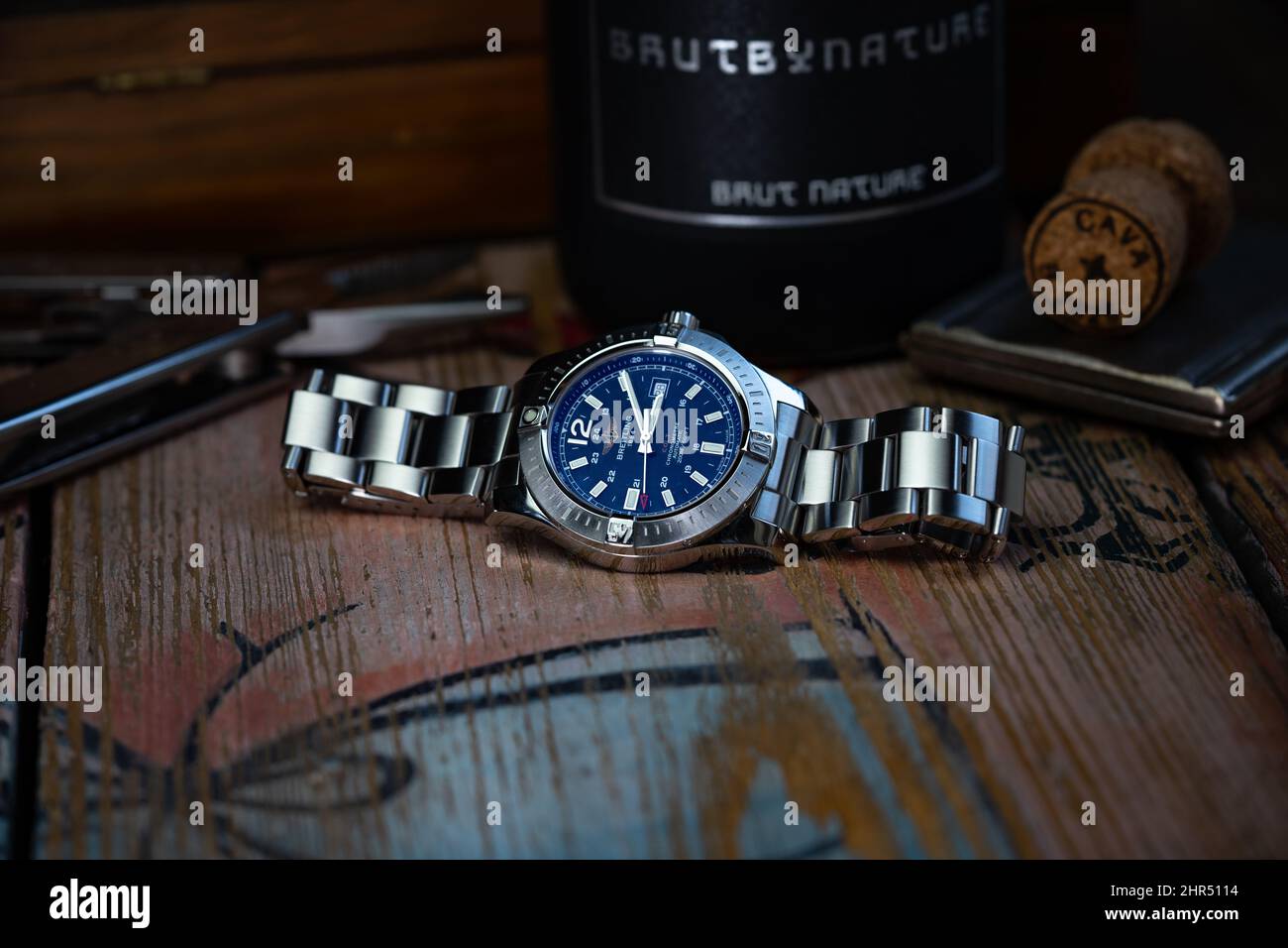 Breitling closeup hi-res stock photography and images - Alamy