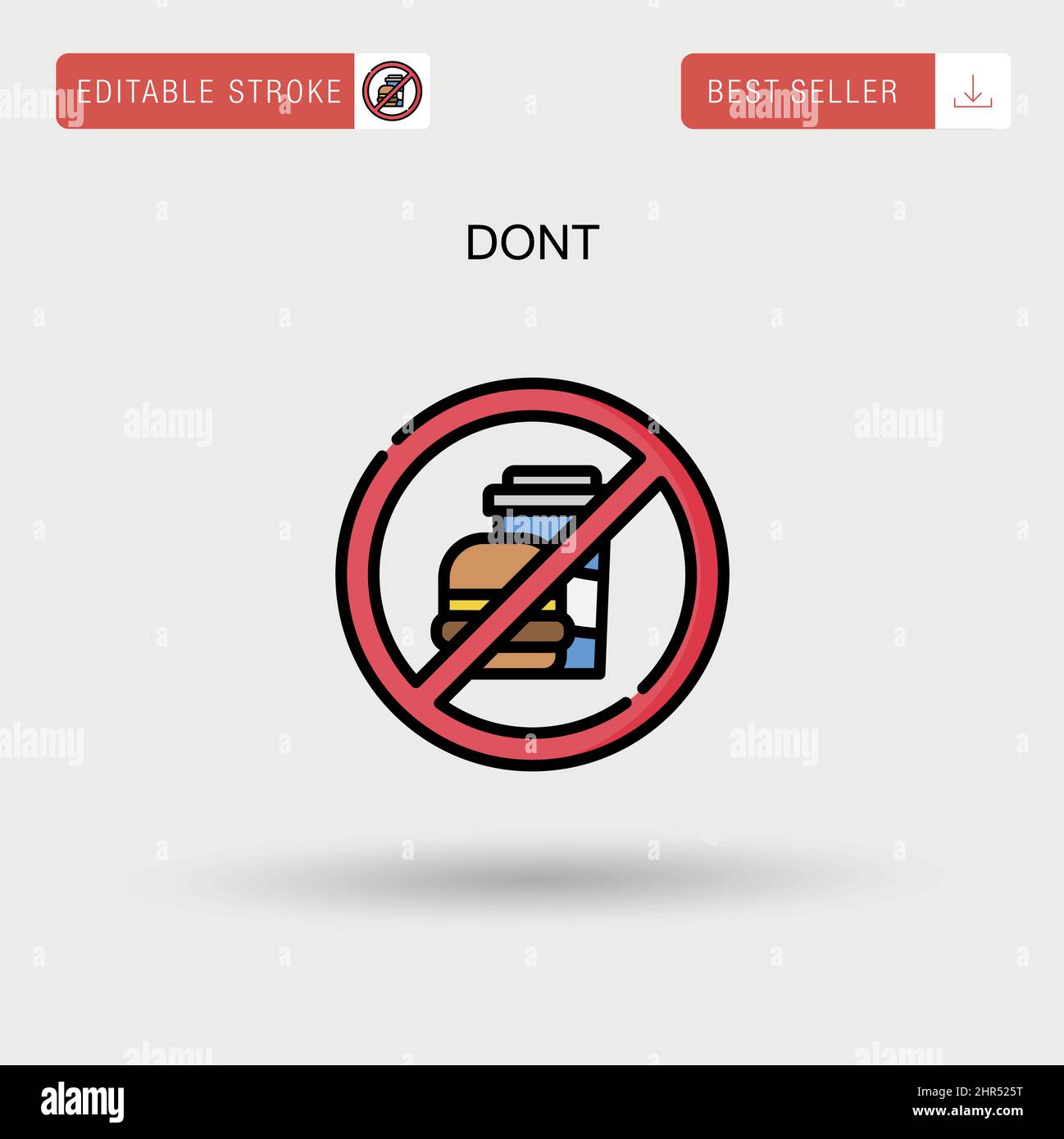 Dos donts vector hi-res stock photography and images - Alamy