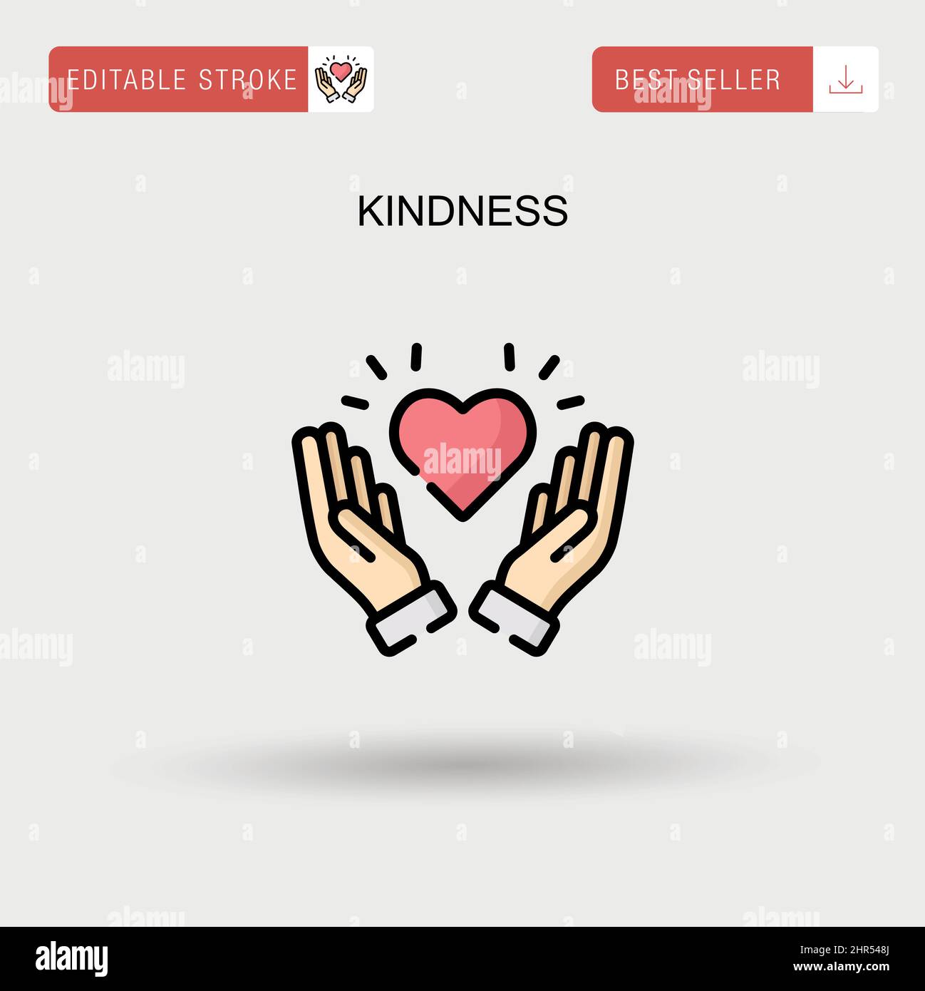 Kindness design hi-res stock photography and images - Alamy