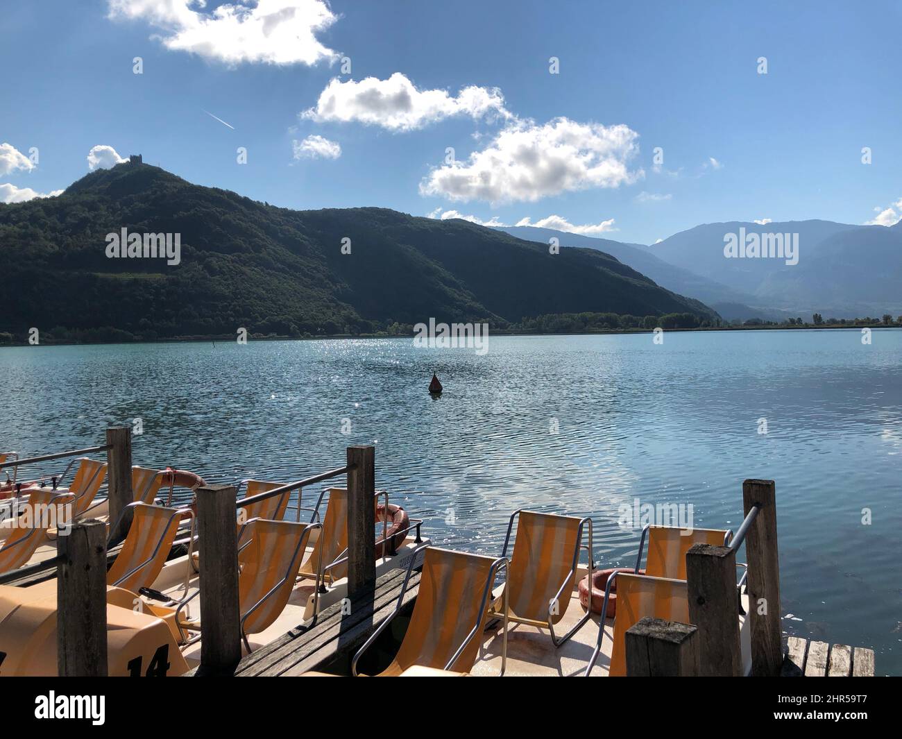 Lago di Caldaro Stock Photo - Alamy