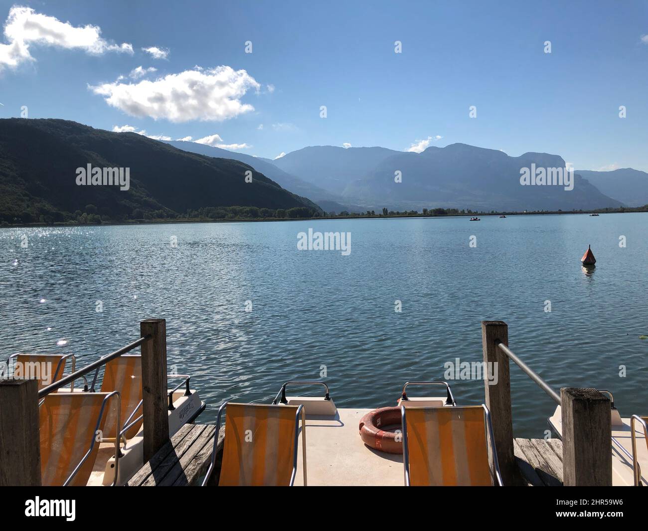 Lago di Caldaro Stock Photo - Alamy