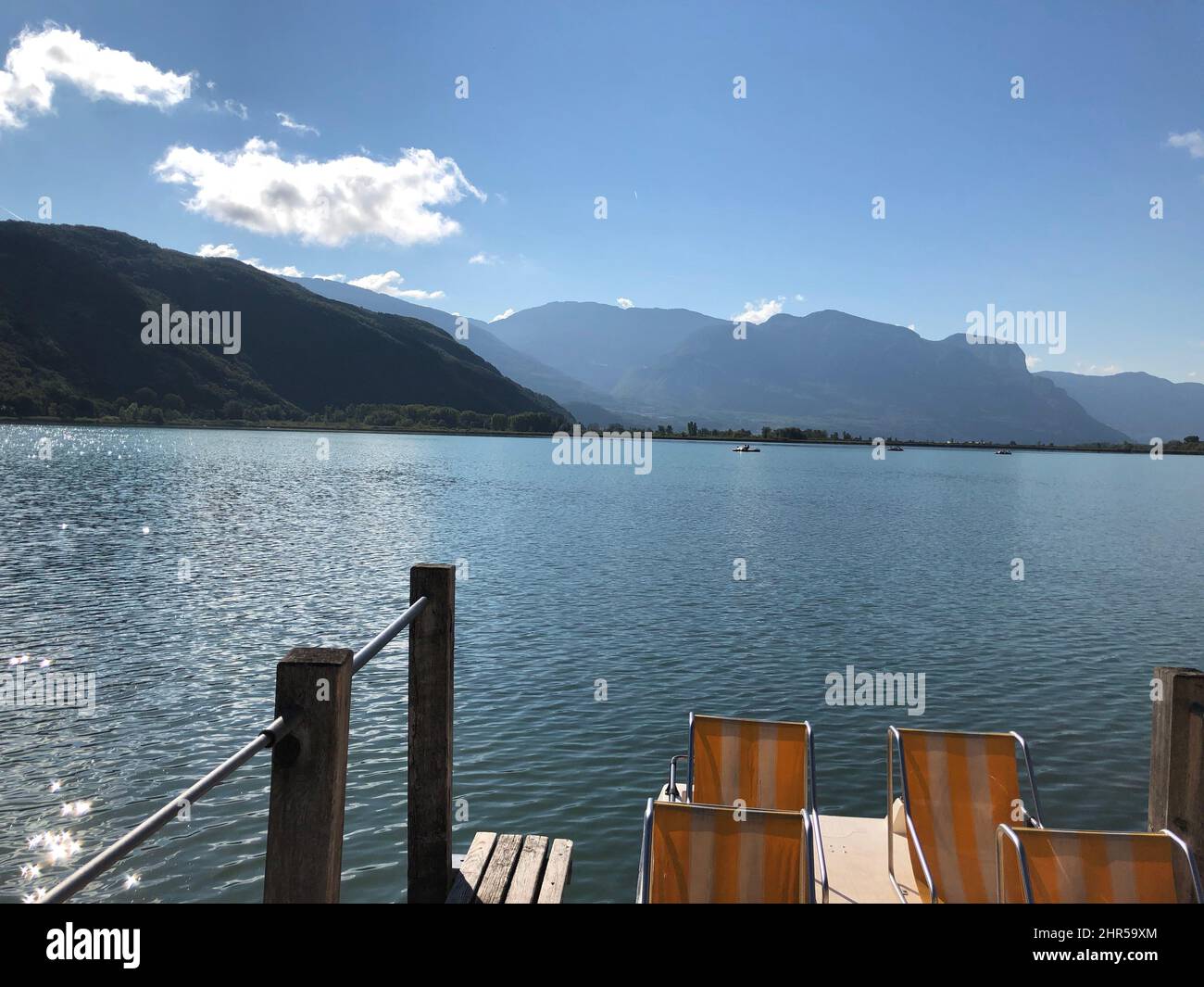 Lago di Caldaro Stock Photo - Alamy