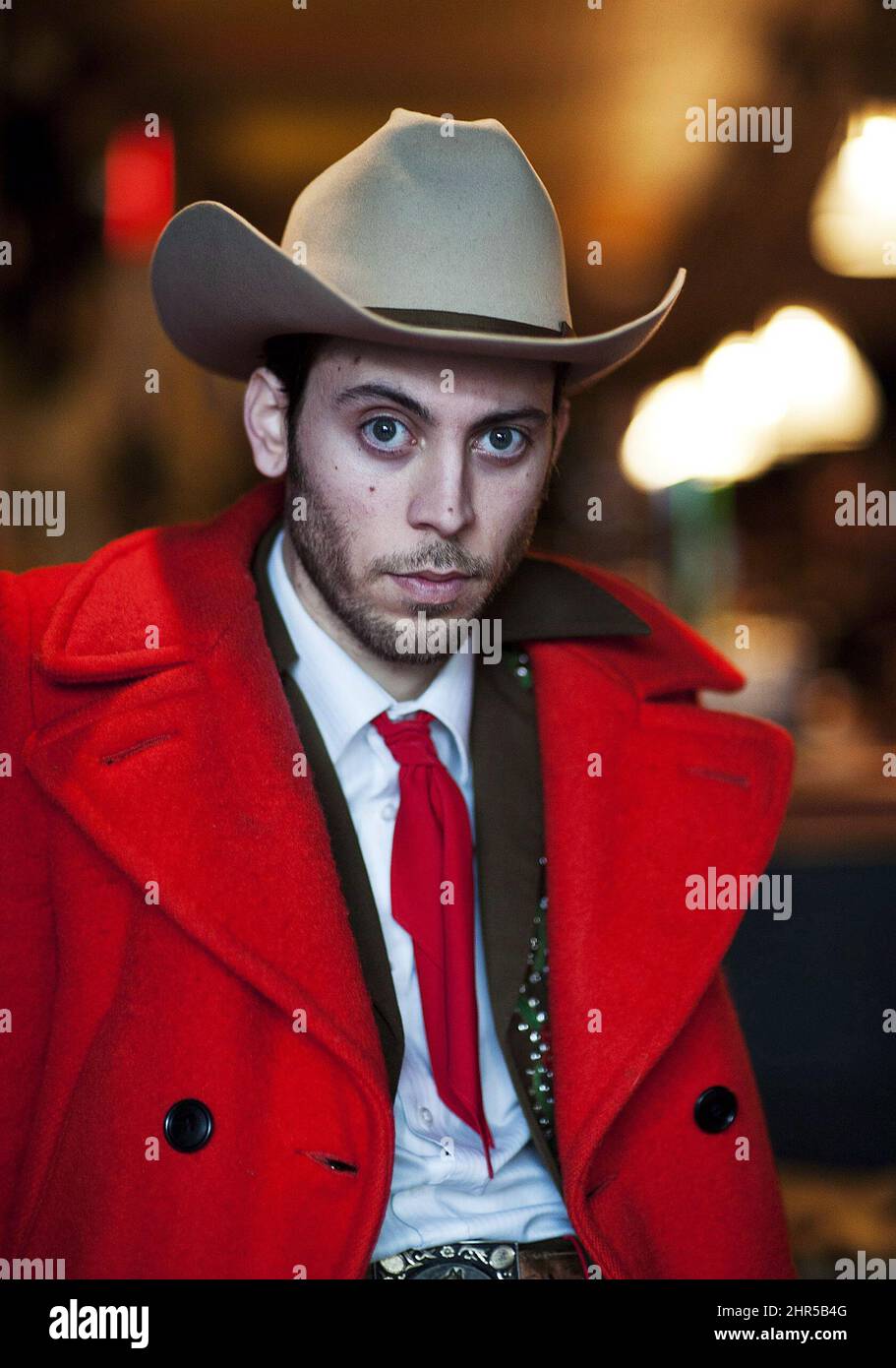 Musician Daniel Romano sits for a portrait at the Horseshoe Tavern ...