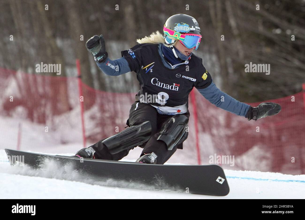 Isabella Laboeck from Germany races during final in the women's ...