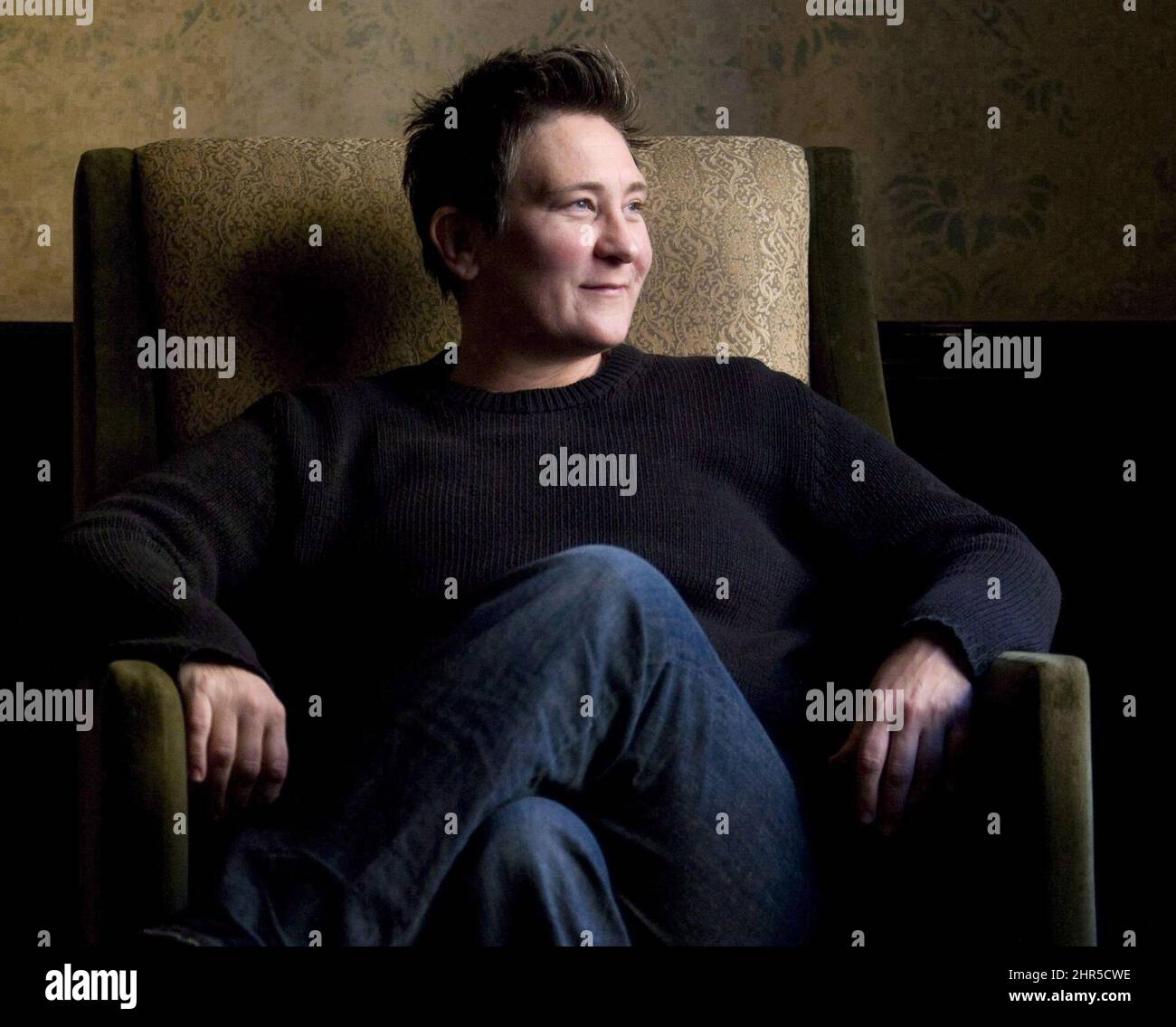 Musician k.d. lang poses in Toronto, Wednesday Dec.5, 2007. The ...