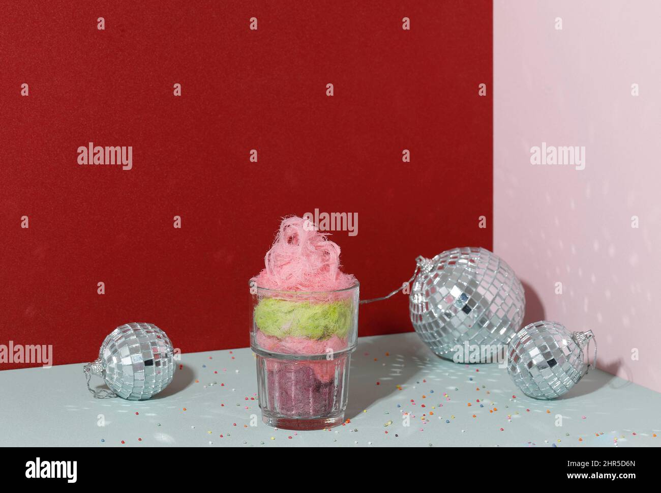 Cotton Candy or Rambut Nenek, Traditional Candy Made From Sugar with ...