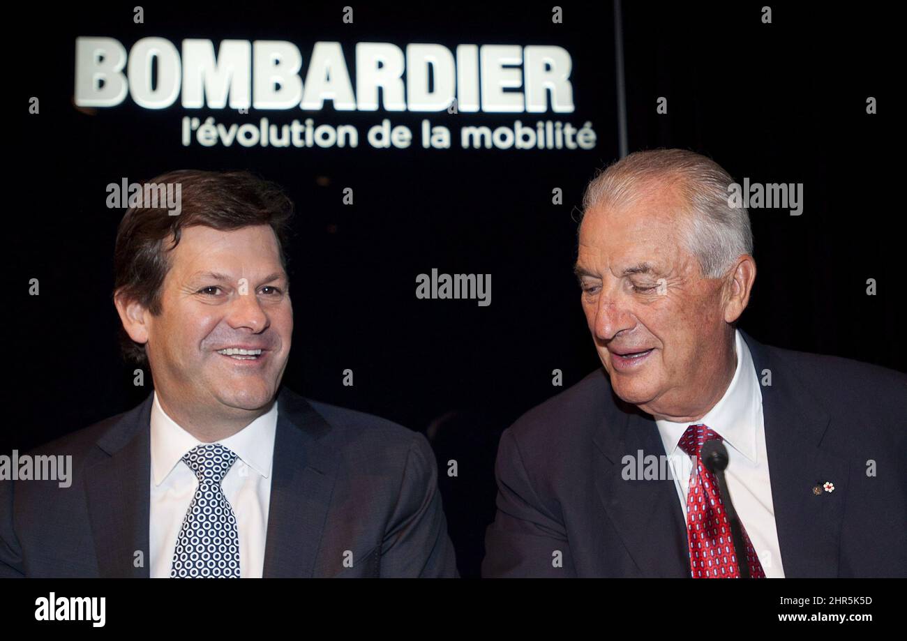 Bombardier Inc. President and Chief Executive Officer Pierre Beaudoin ...
