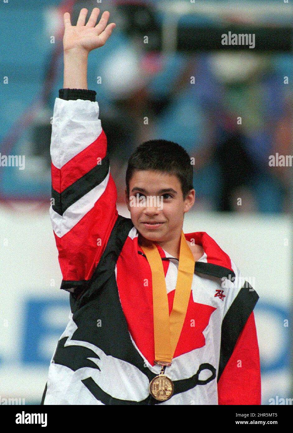 Thirteen-year-old men's platform diving gold medalist Alexandre ...