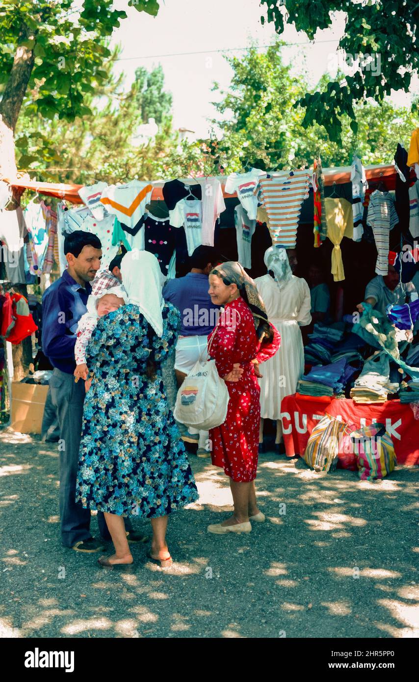 Market in Marmaris, Turkey, 1980s Stock Photo - Alamy