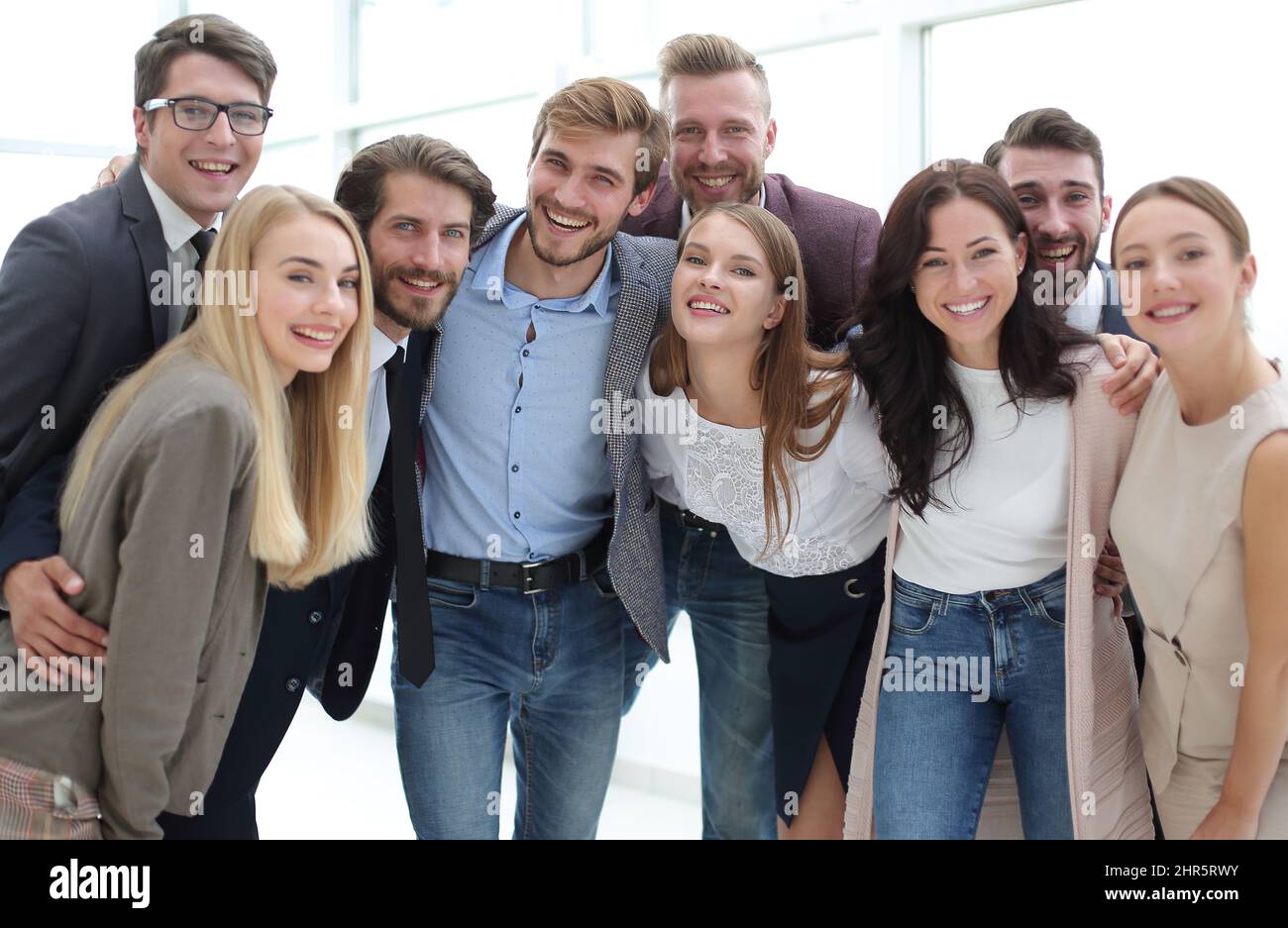 Group young professionals laughing hi-res stock photography and images ...