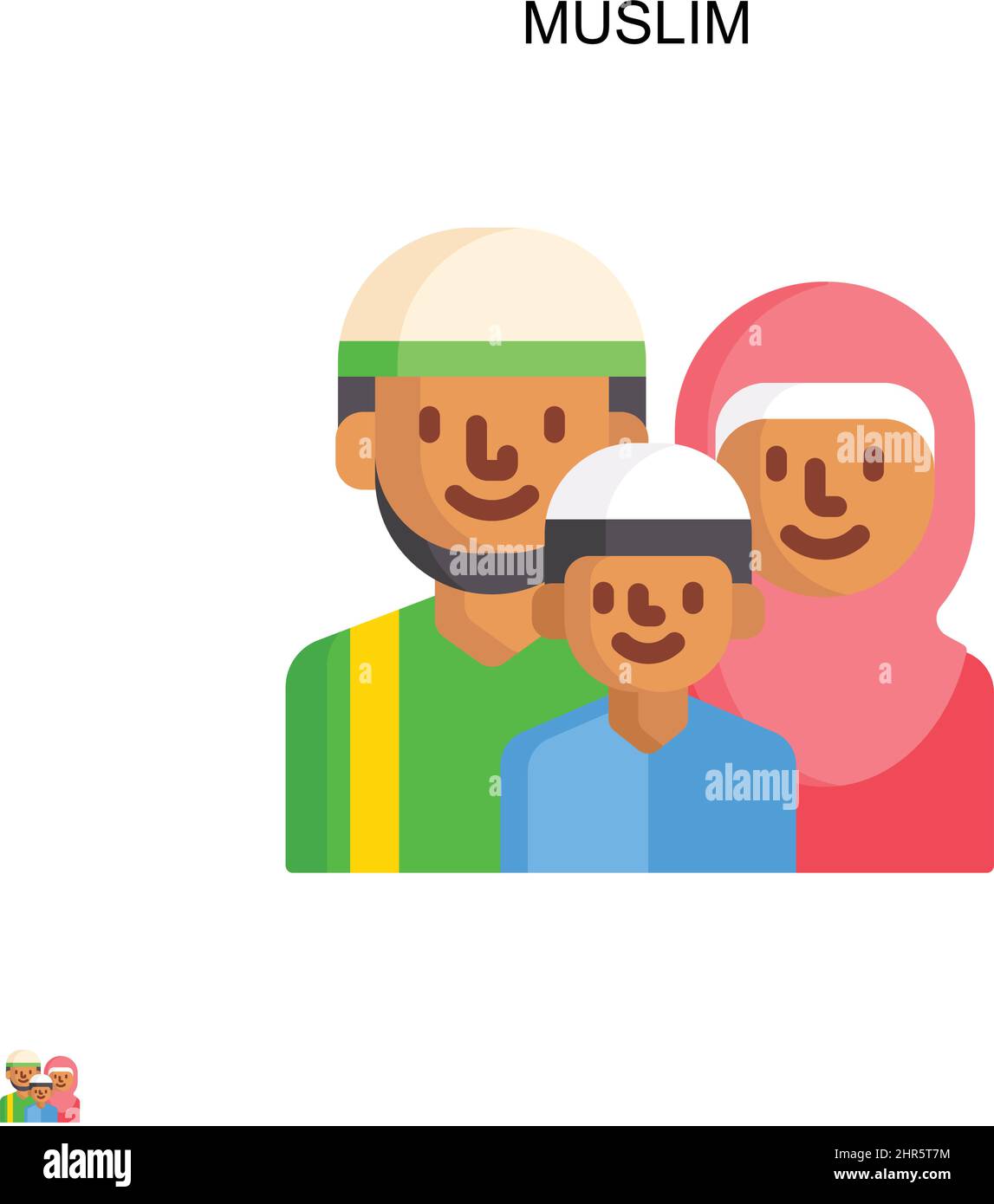 Millennial arabic Stock Vector Images - Alamy