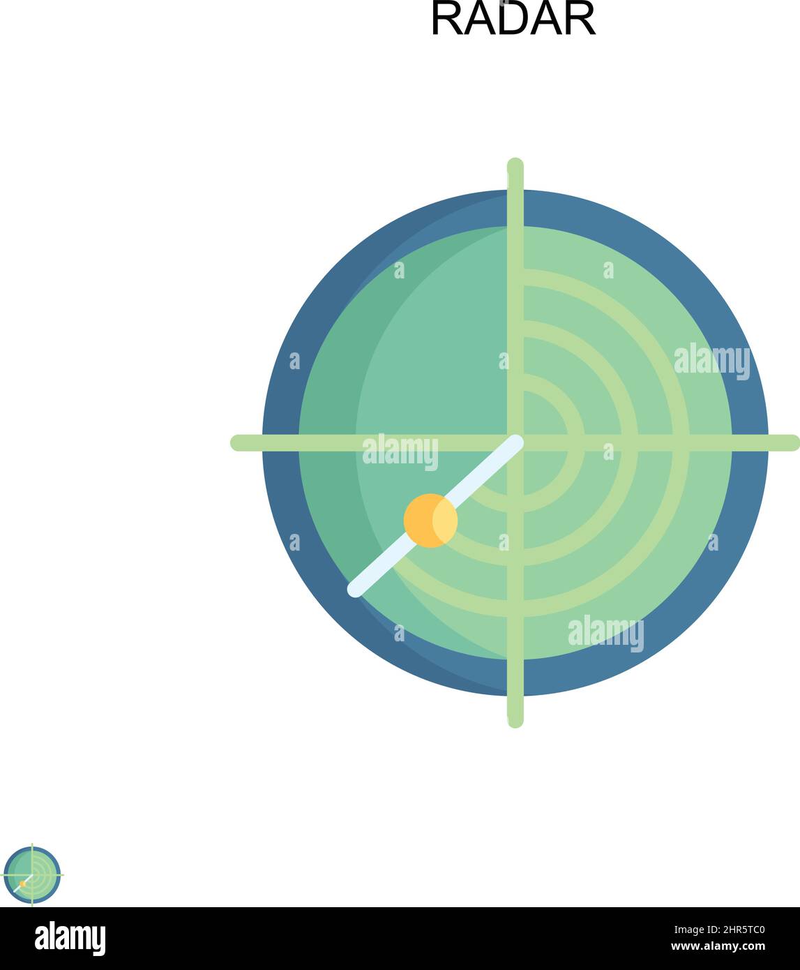 Radar display Stock Vector Images - Alamy