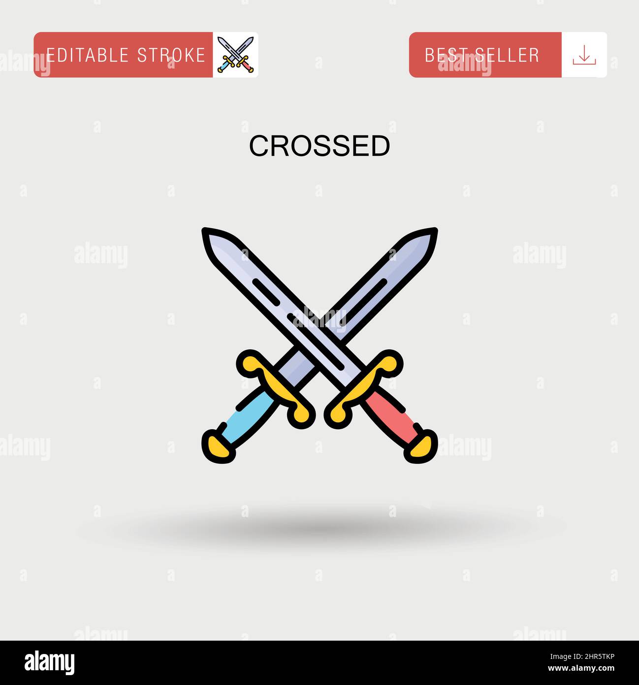 Crossed Simple vector icon Stock Vector Image & Art - Alamy Crossed Simple vector icon Stock Vector Image & Art - Alamy