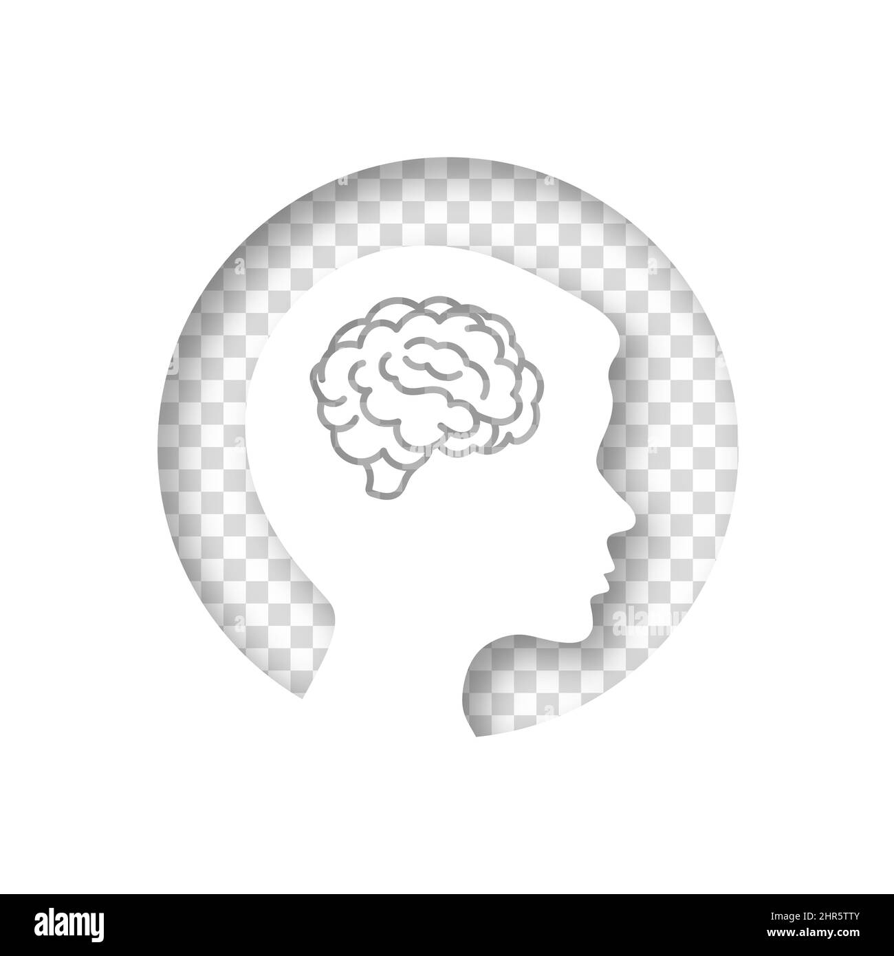 Student sign on head Stock Vector Images - Alamy