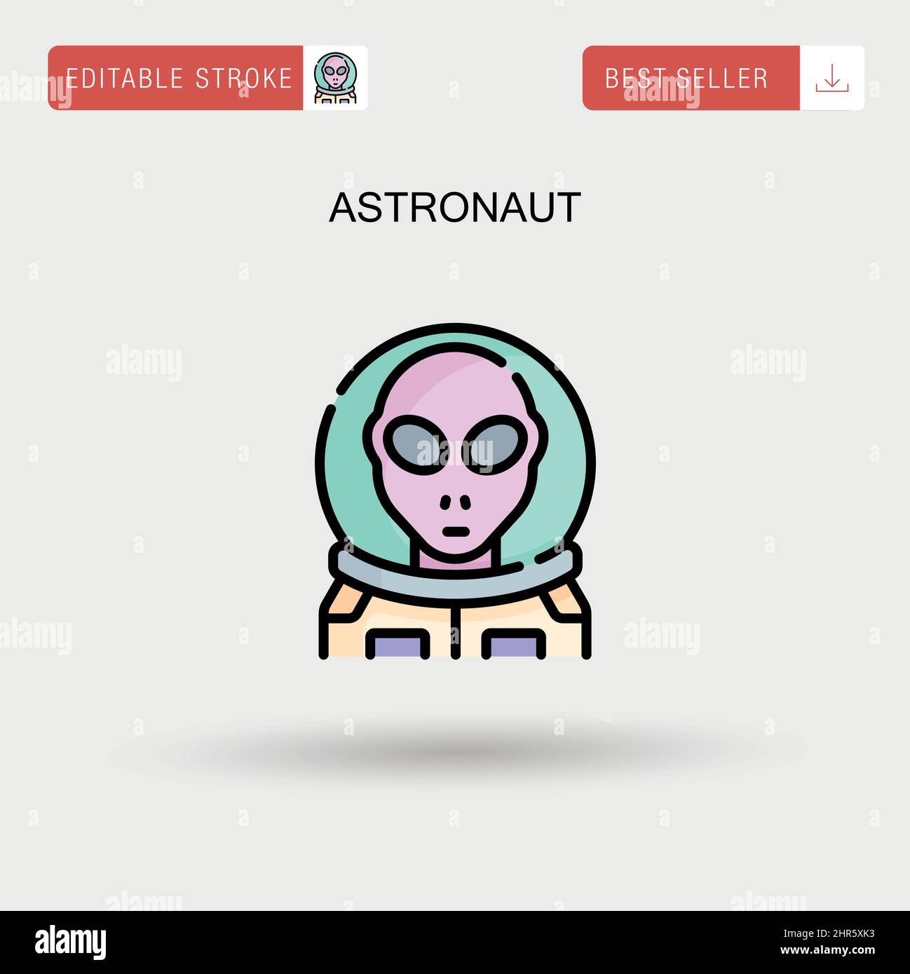 Science astronaut Stock Vector Images - Alamy