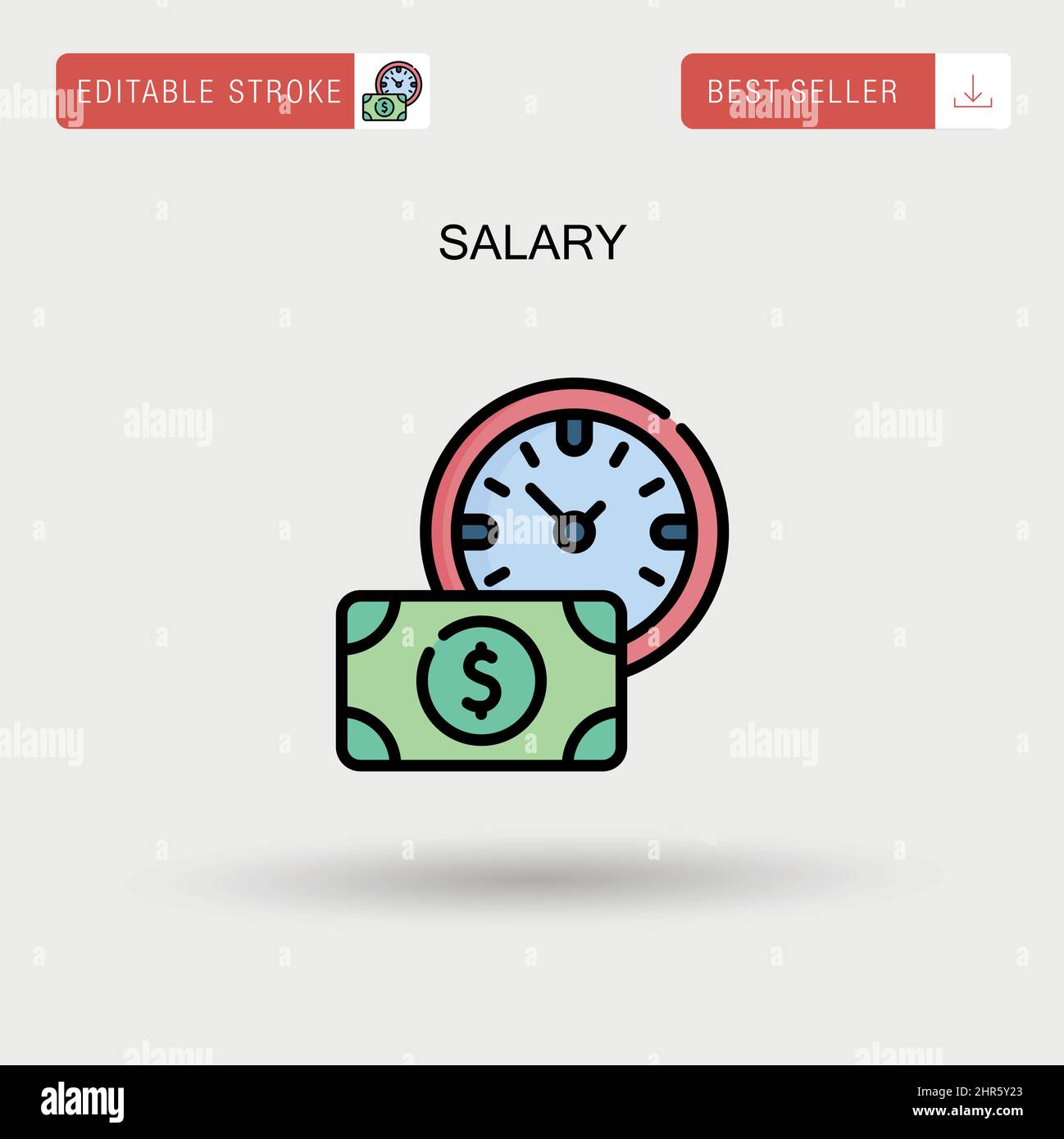 Pay cash Stock Vector Images - Alamy