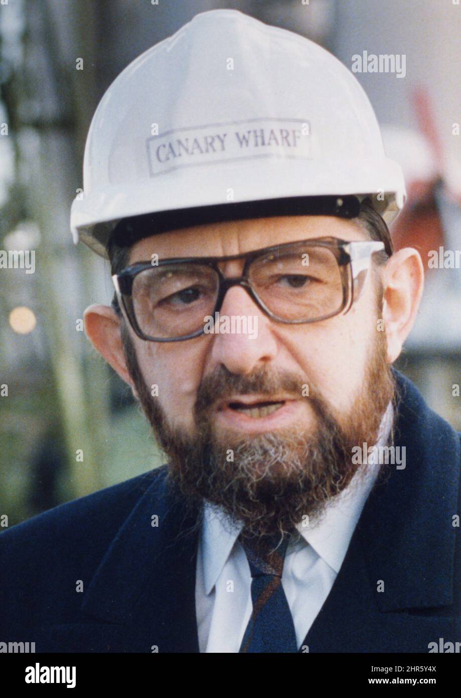 Paul Reichmann is shown in London, England, March 13, 1989. Reichmann ...