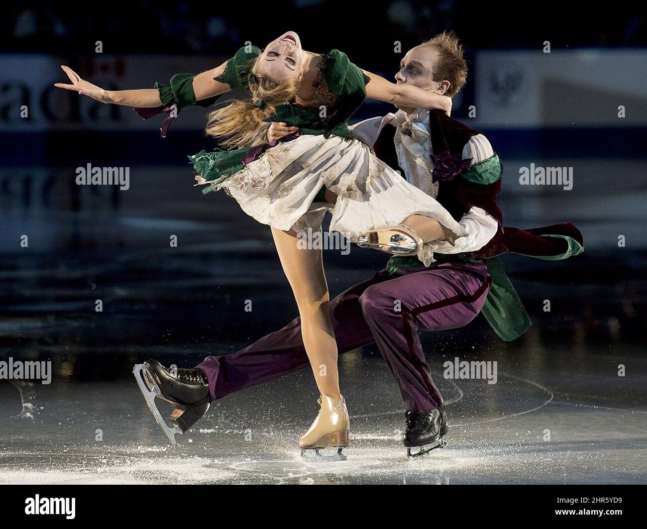Germany's Nelli Zhiganshina and Alexander Gazsi perform at the Skate ...