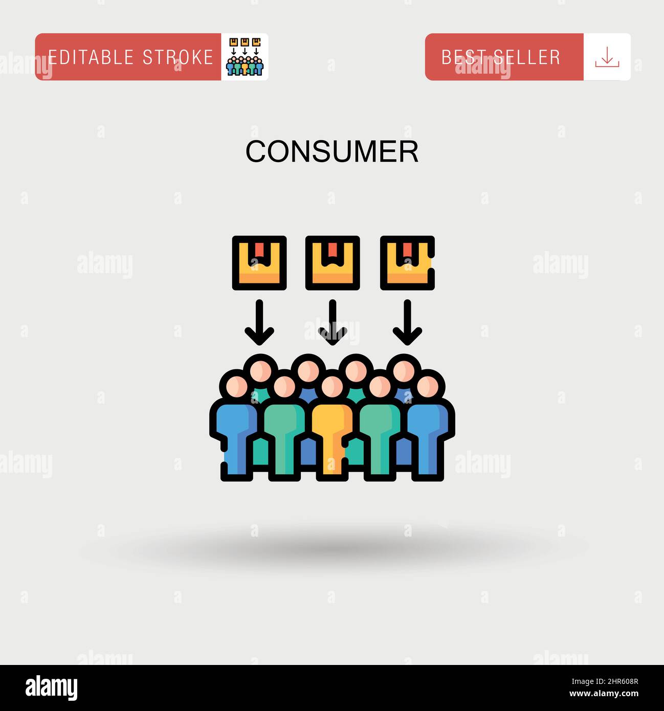 Consumer Stock Vector Images - Alamy