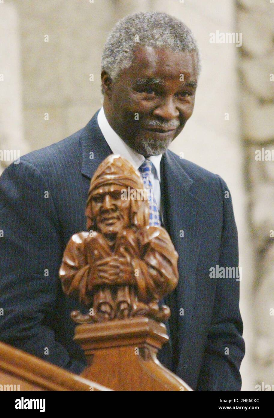 Thabo mbeki High Resolution Stock Photography and Images - Alamy