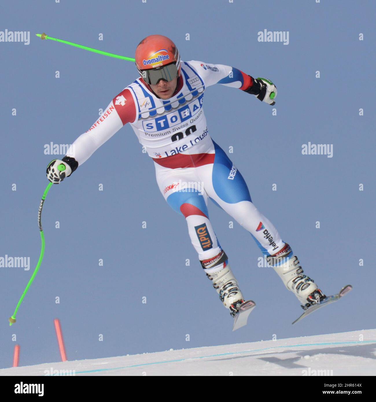 Switzerland's Patrick Kueng races during the 1st training run of the ...
