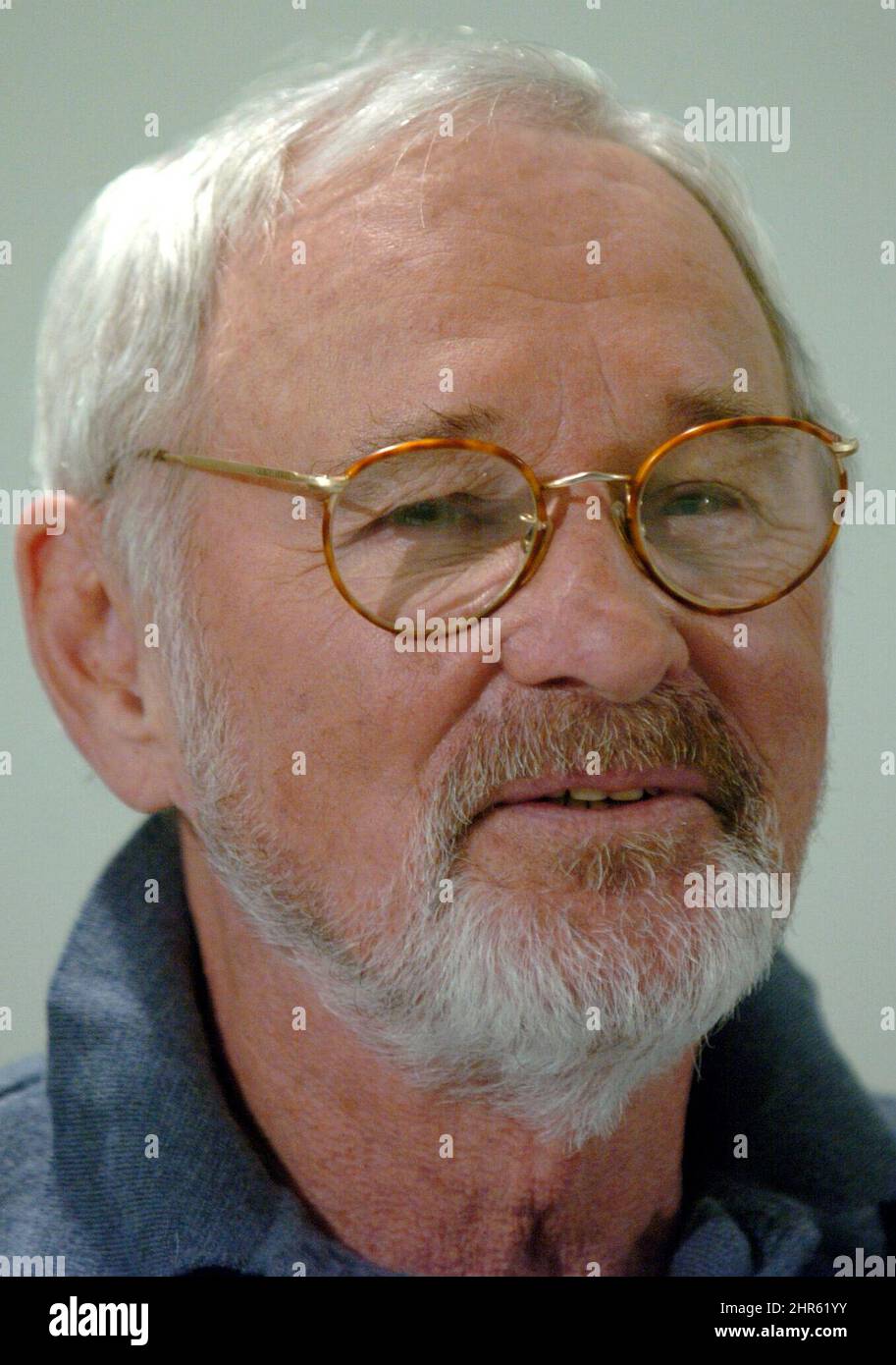 Director Norman Jewison smiles during a press conference for his new ...