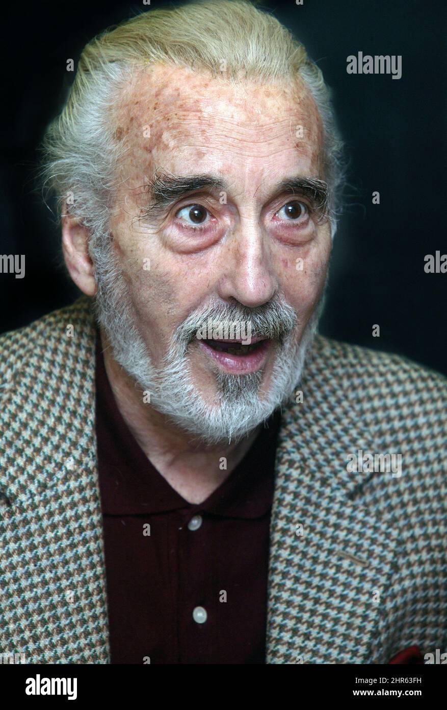 Christopher lee author hi-res stock photography and images - Alamy