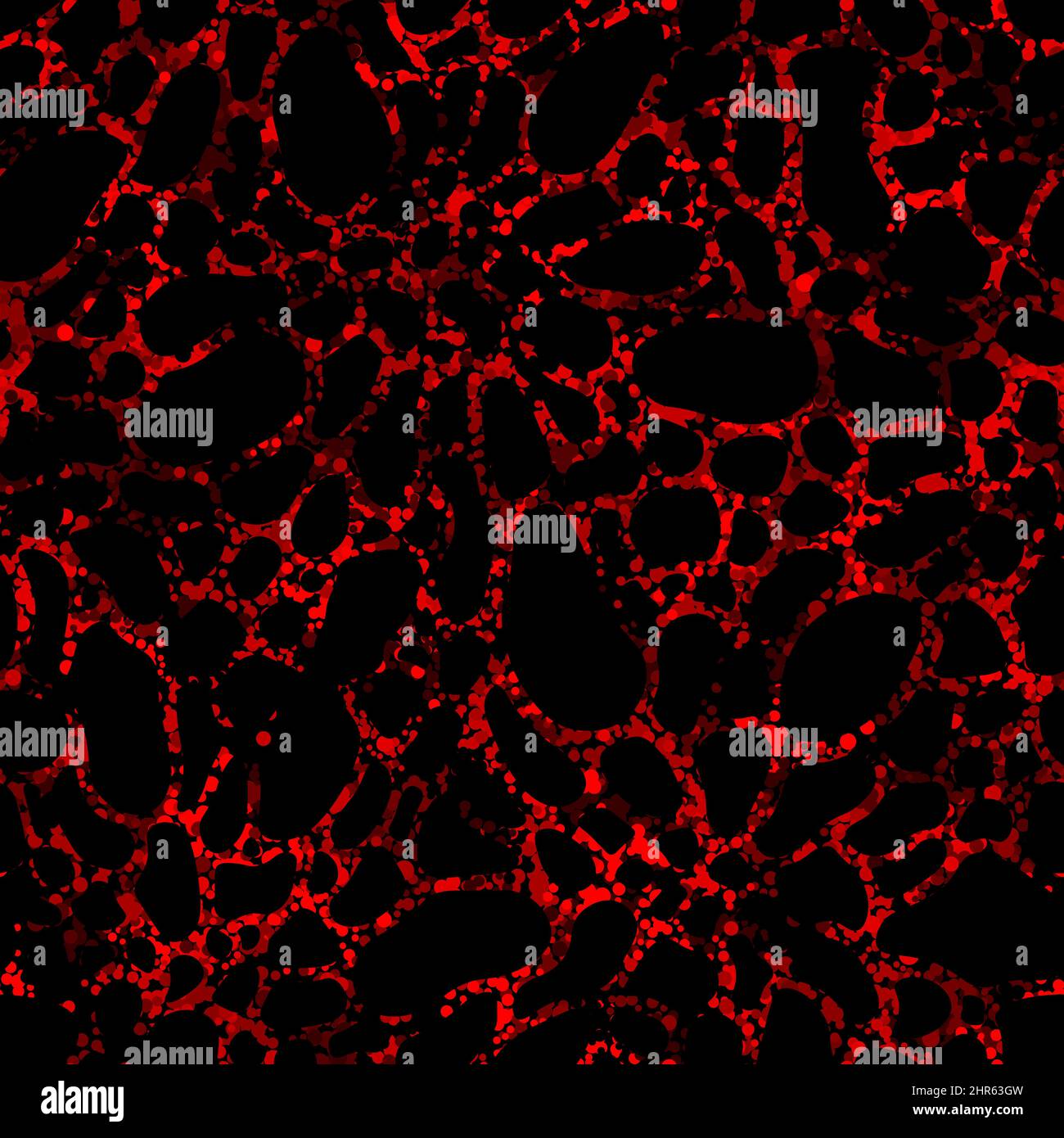 Red blood boil adrenaline. Vector illustration seamless pattern ...