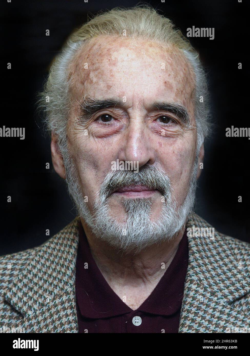 Christopher Lee,who plays the role of SARUMAN in the Lord of The Rings ...