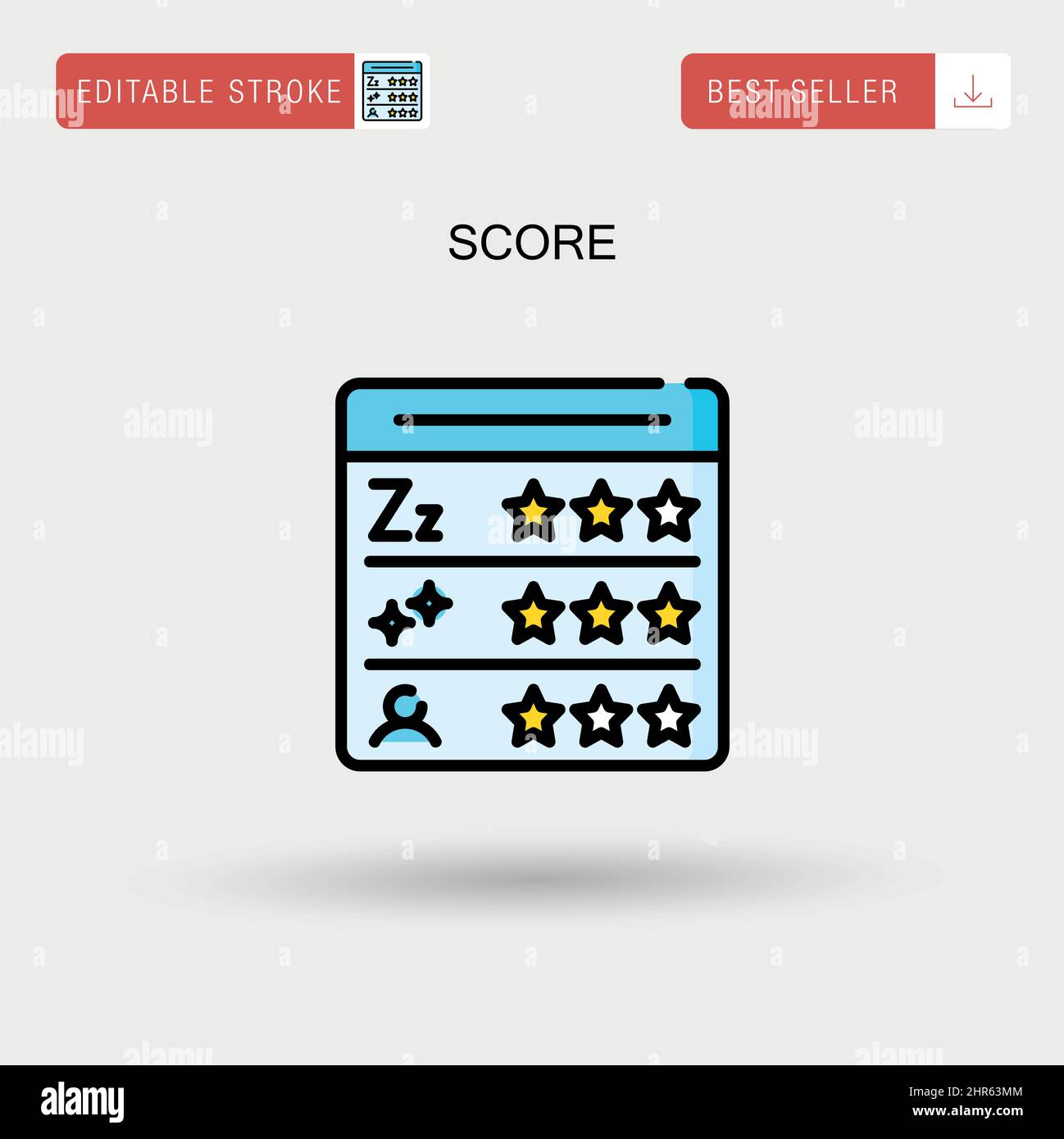 Online credit score check Stock Vector Images - Alamy