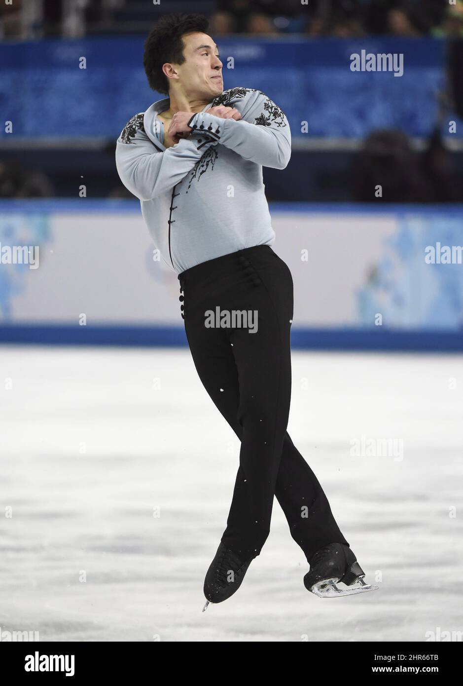Canada's Patrick Chan performs his men's free program in the figure ...