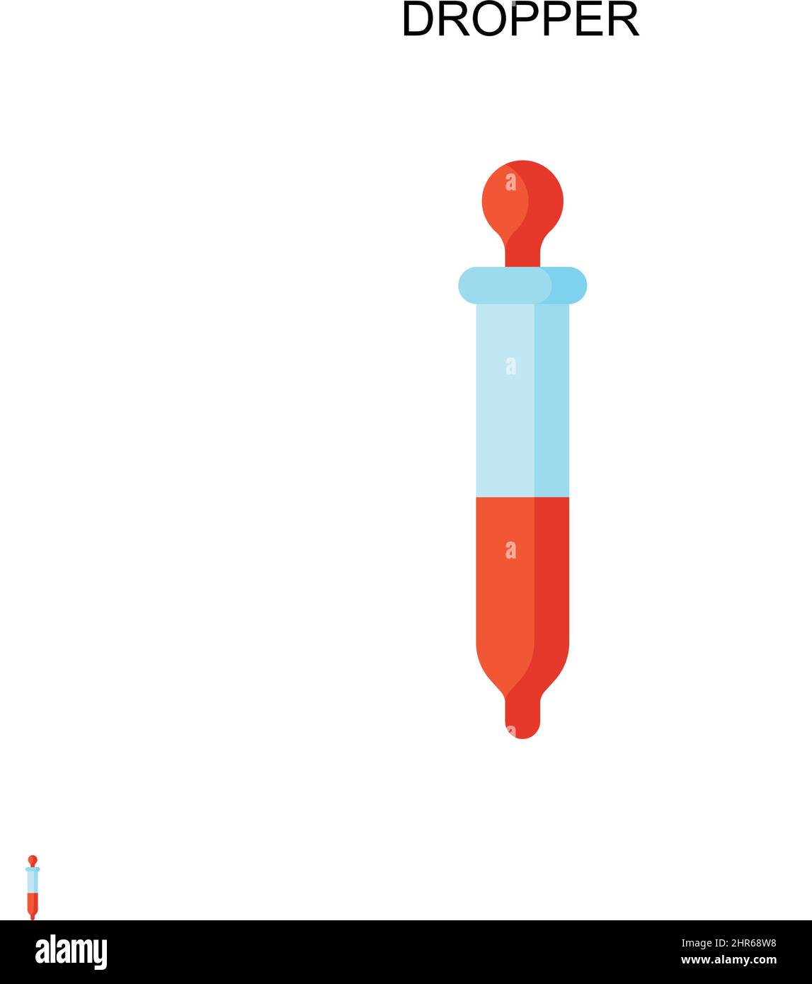 Serum dropper Stock Vector Images - Alamy