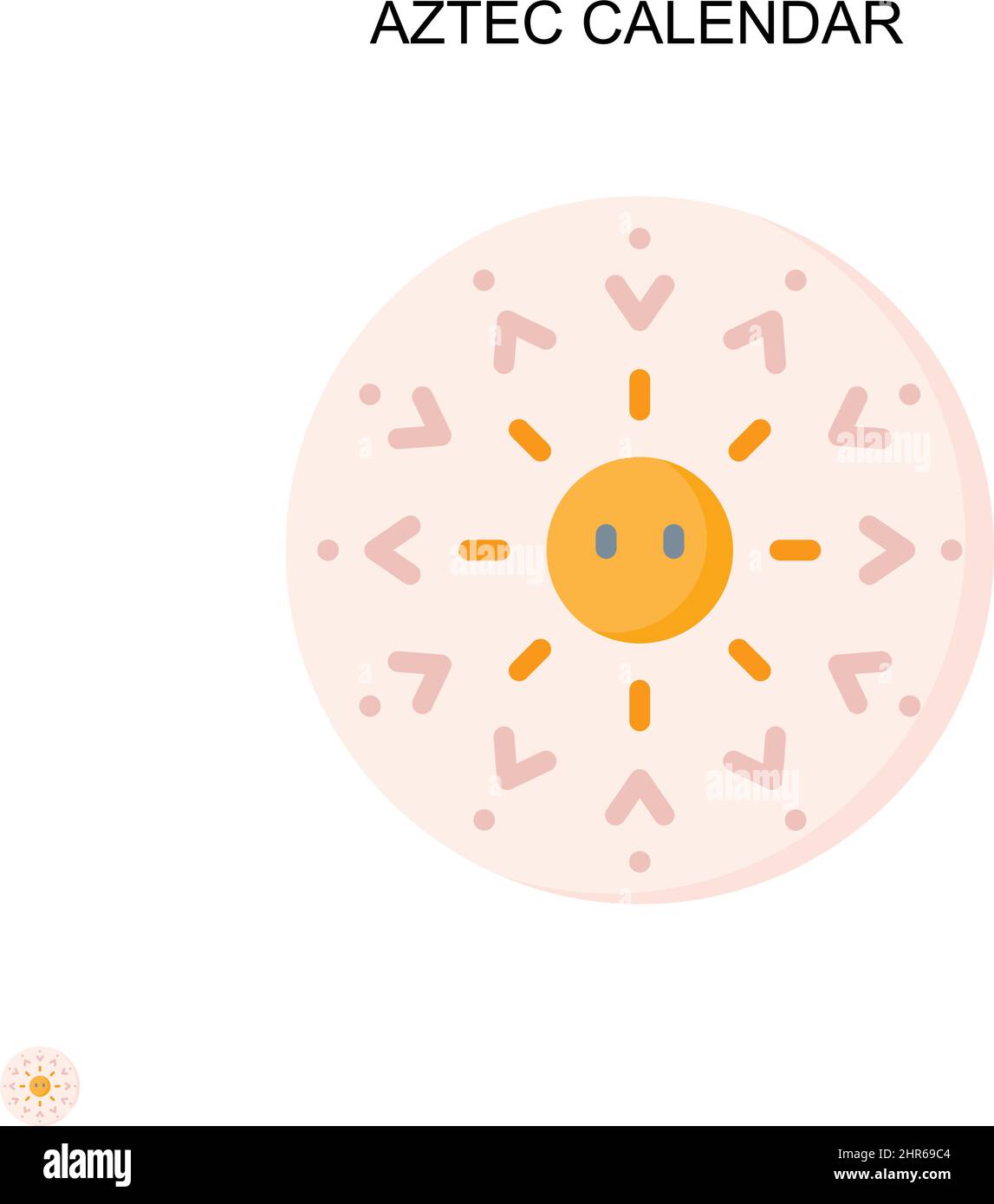 Simple Mayan Calendar Design