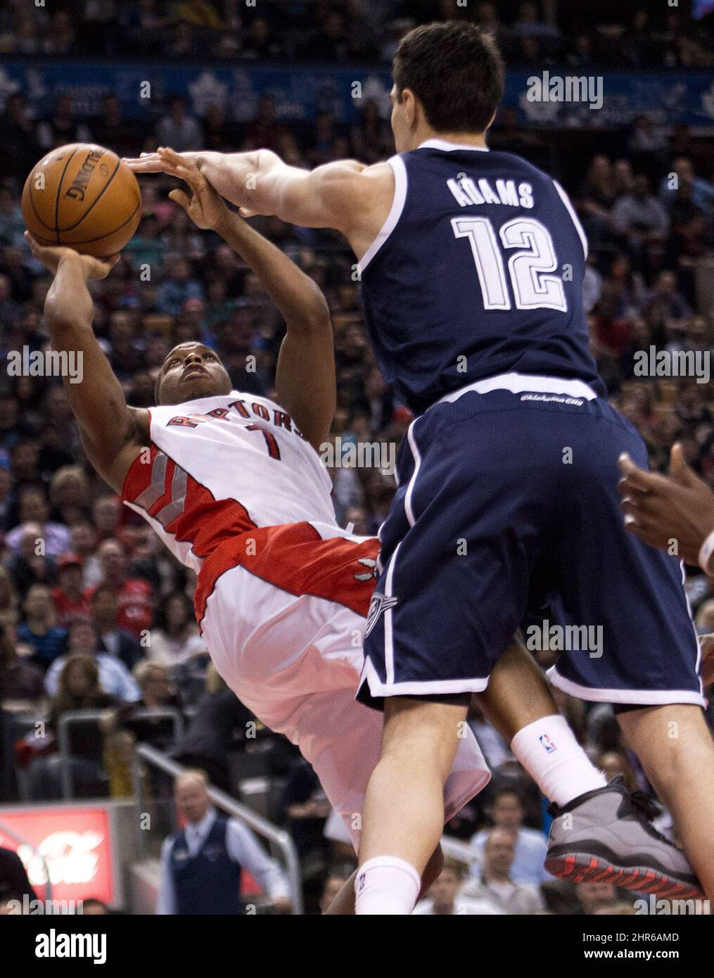 Steven adams basketball hi-res stock photography and images - Alamy