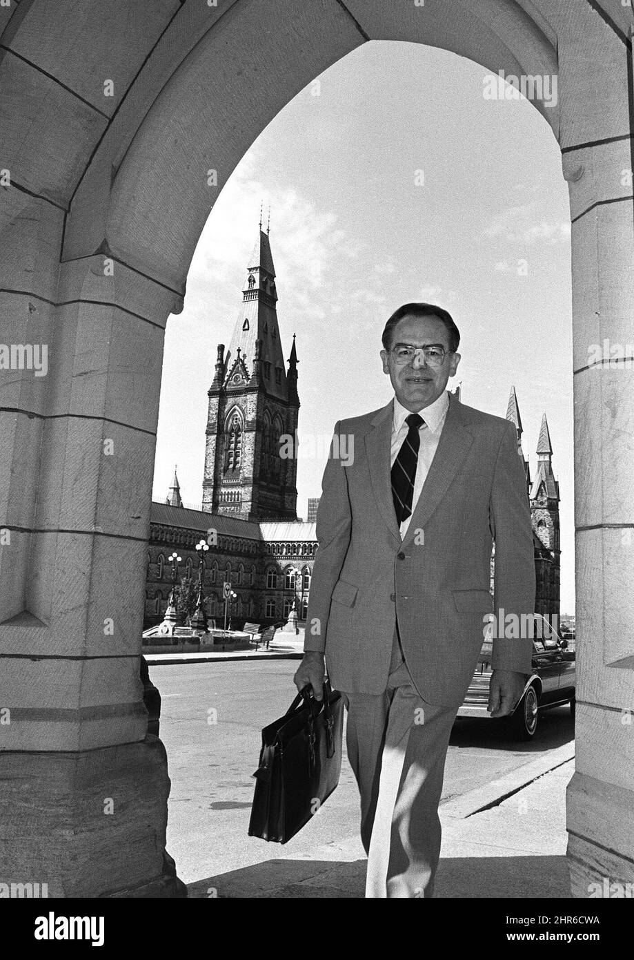 Herb Gray is seen in a July 9, 1984 photo. Herb Gray, former deputy ...