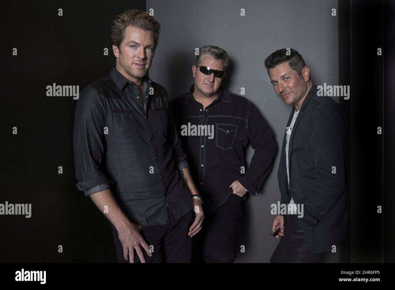 Country super-group Rascal Flatts (left to right) Joe Don Rooney, Gary ...