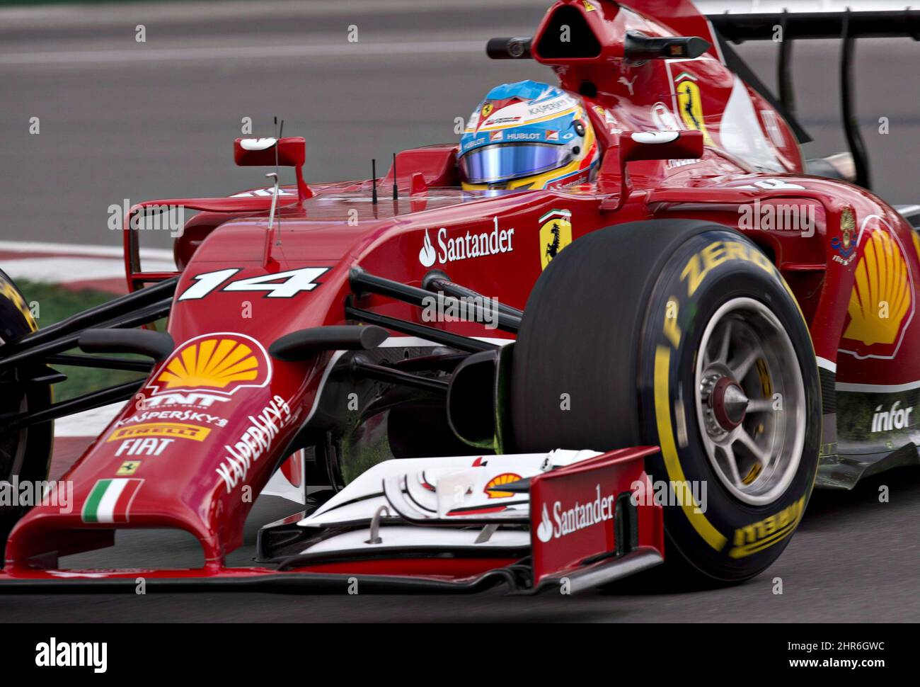 Formula One during the first practice session Friday, June 6, 2014 at ...