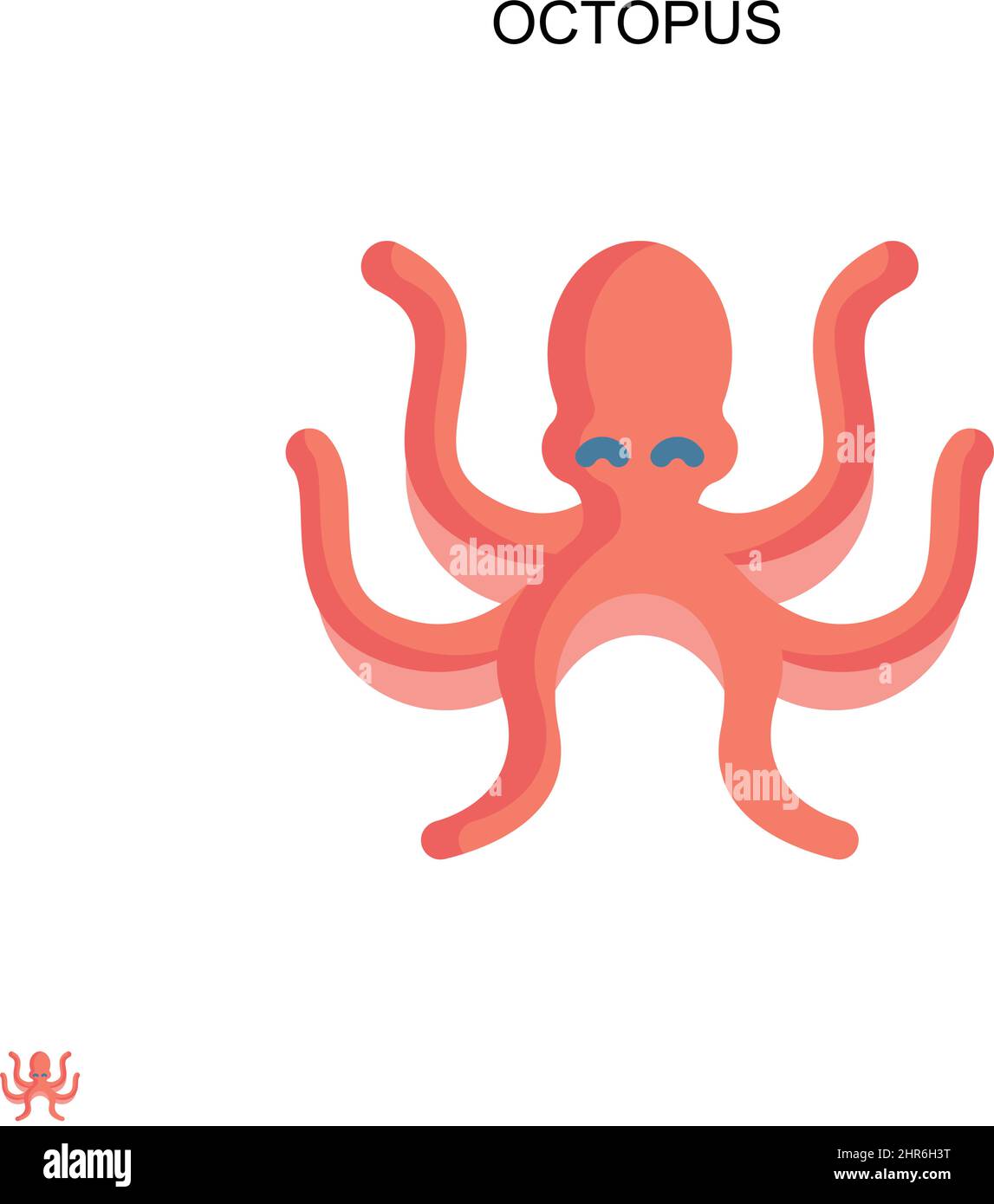 Marine life red octopus hi-res stock photography and images - Alamy