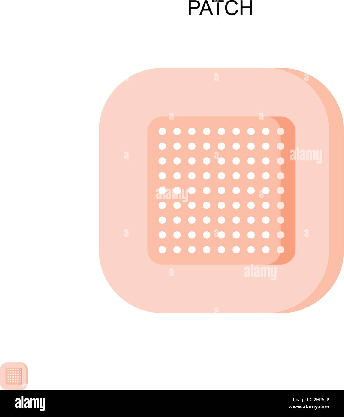 Patch face Stock Vector Images - Alamy