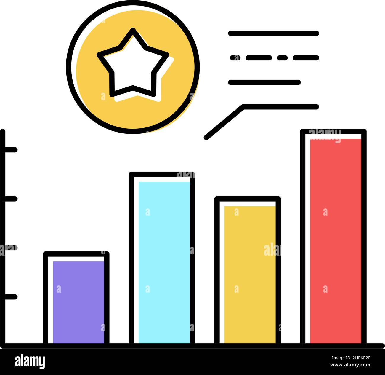 infographic bonus color icon vector illustration Stock Vector Image ...