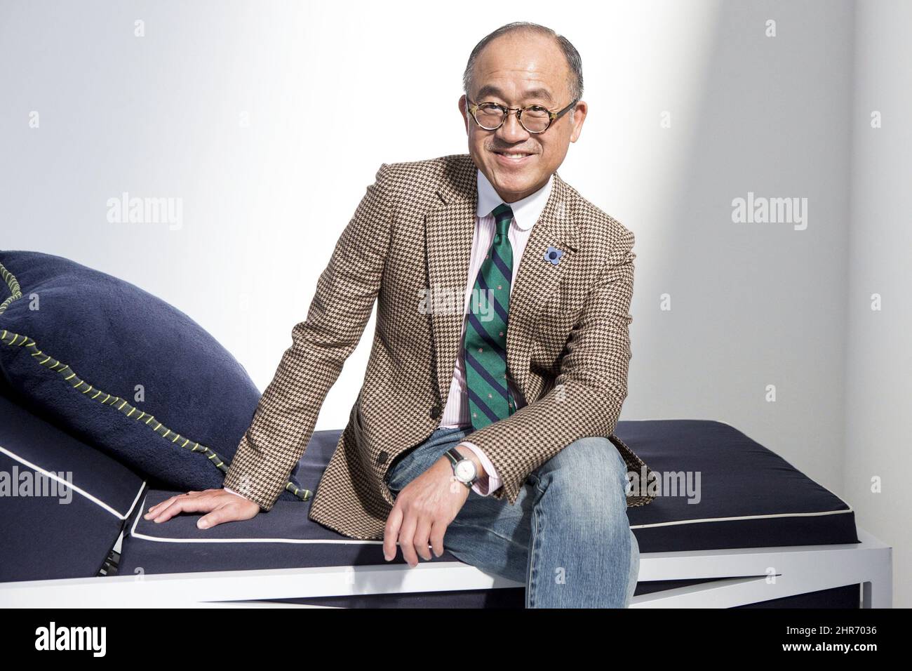 Fashion designer Alfred Sung is pictured in his Toronto studio on ...