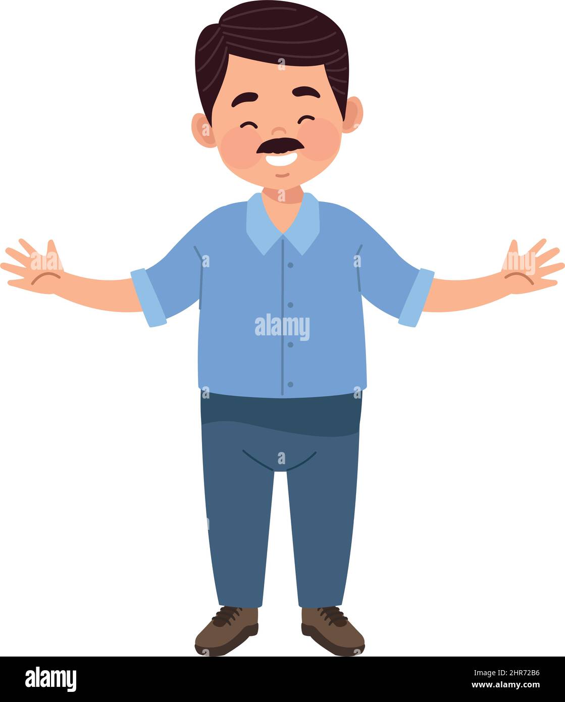 man with mustache Stock Vector Image & Art - Alamy