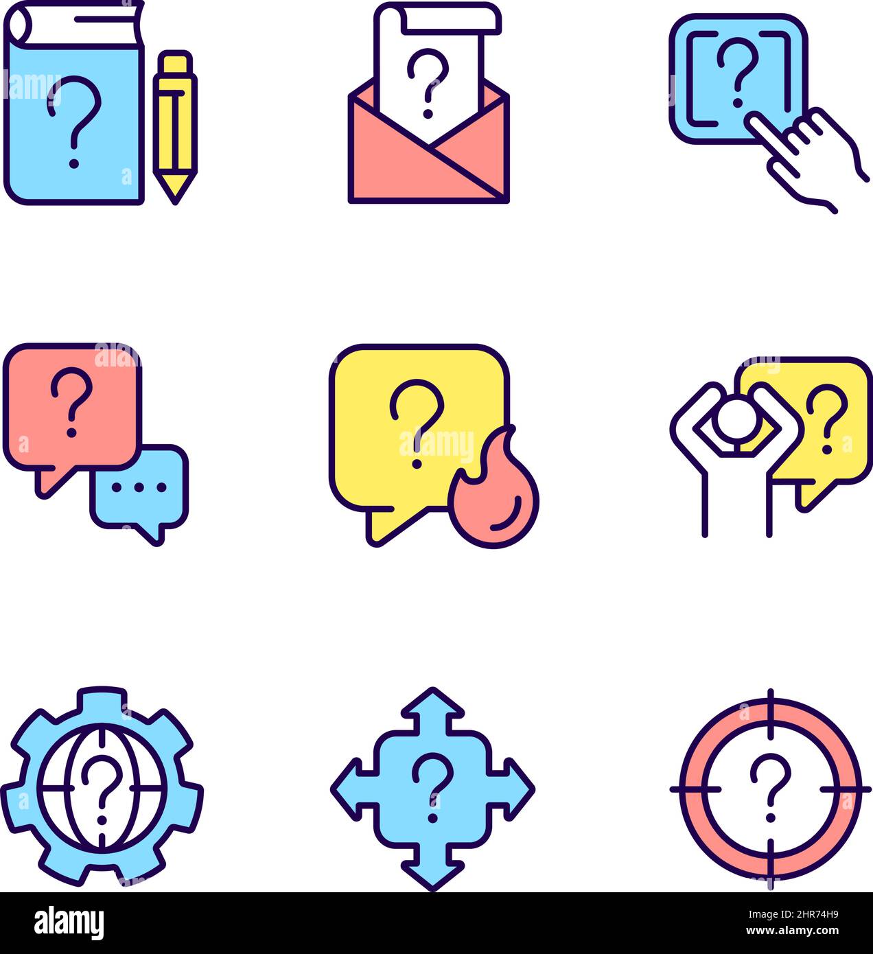 Information necessary Stock Vector Images - Alamy