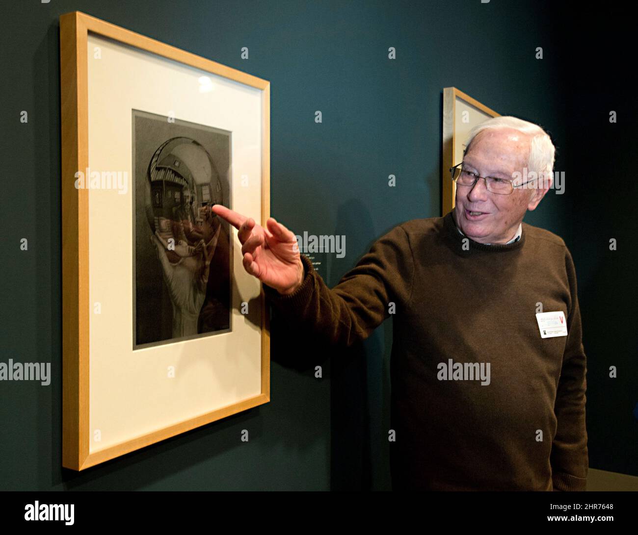 George Escher talks about a self portrait of his father artist M.C ...