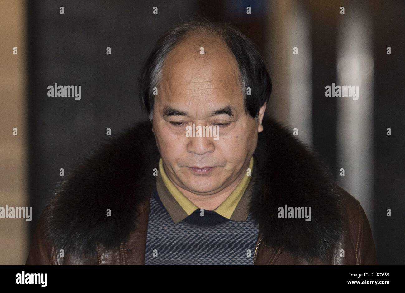 Diran Lin, father of Jun Lin, is shown at the Montreal Courthouse on ...