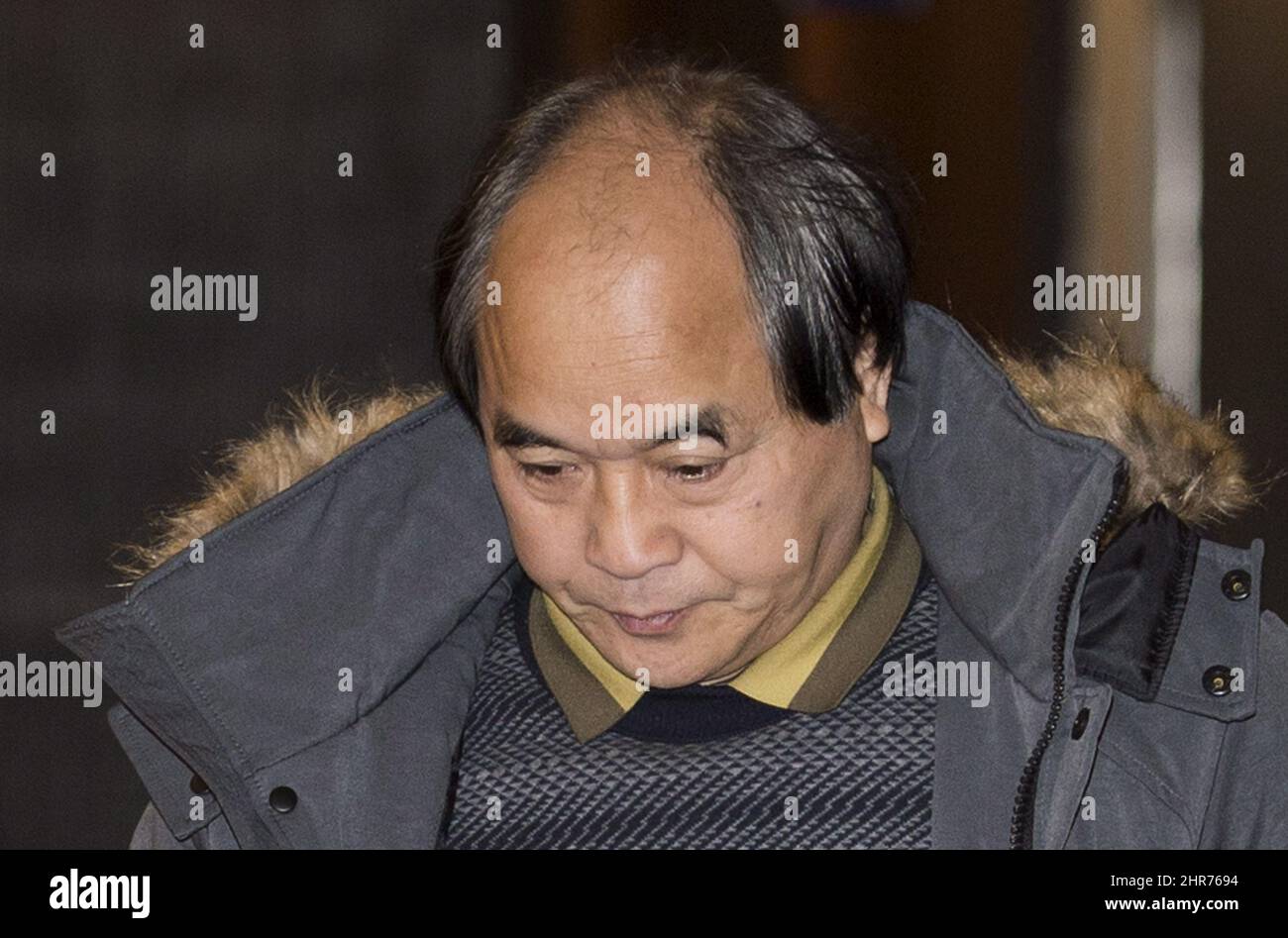 Diran Lin, father of Jun Lin, is shown at the Montreal Courthouse on ...