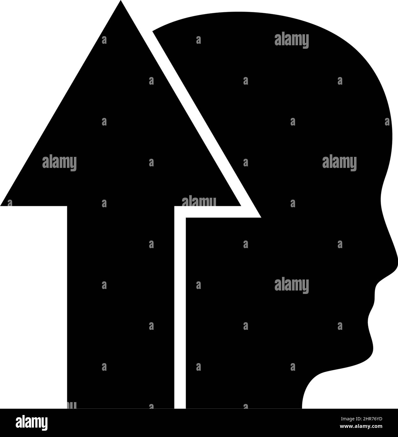 Growth Mindset, Potential Development, Leadership Education. Flat ...