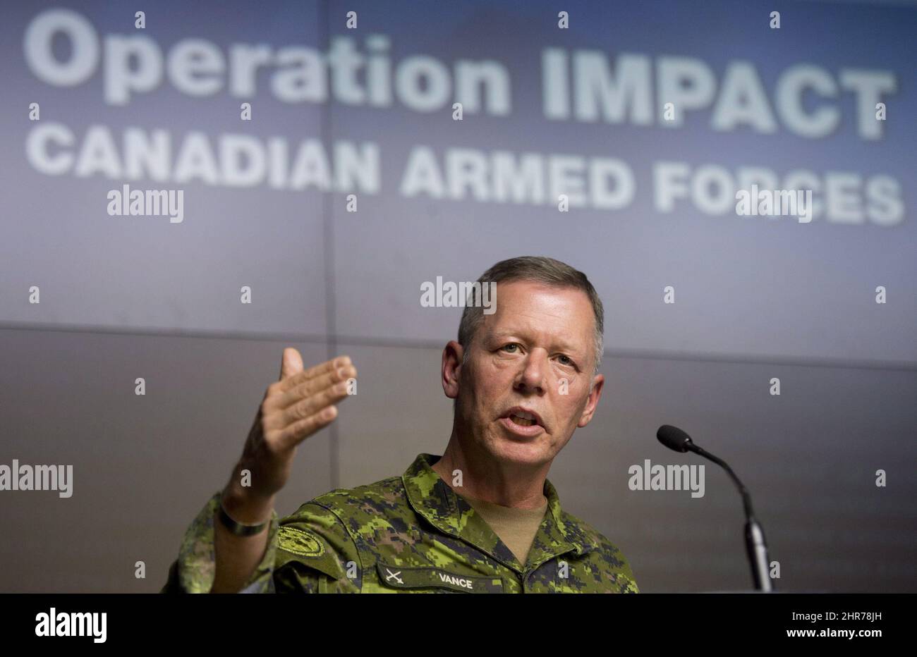 Commander Canadian Joint Operations Command Lieutenant-General Jonathan ...